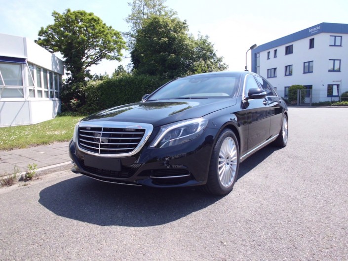 Based on Mercedes S-Class W222 – Armoured German Cars